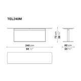 B&B Italia Eileen Deep Console Table by Antonio Citterio 2010 – Innes