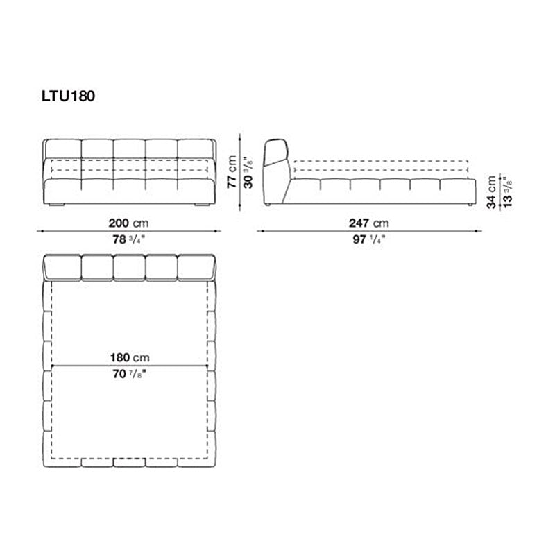B&B Italia Tufty Bed by Patricia Urquiola – Innes
