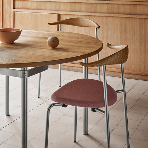 Carl Hansen CH88P Dining Chair Stainless Steel Base – Innes