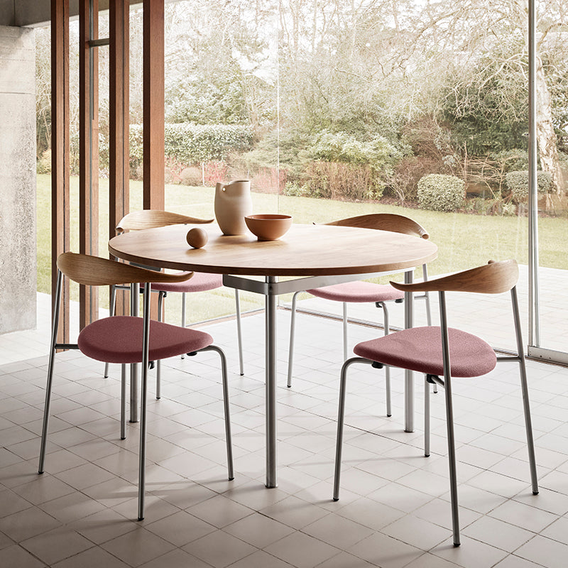 Carl Hansen CH88P Dining Chair Stainless Steel Base – Innes