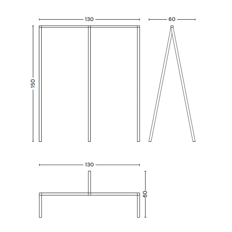 HAY Loop Stand Wardrobe Clothes Rack Steel – Innes